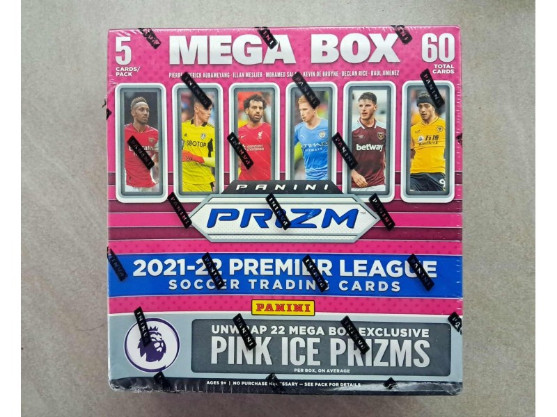 Premier League 2021-22 PRIZM MEGA BOX