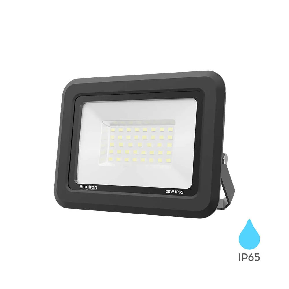 LED REFLEKTOR 30W CRNA 6500K IP65