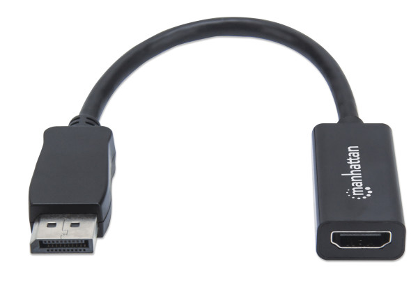 Adapter Manhattan 151634 DisplayPort/M - HDMI/F 1080p Crni