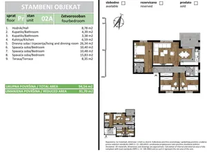 Prodaja Stan - Novi Sad, Sremska Kamenica - Tatarsko brdo