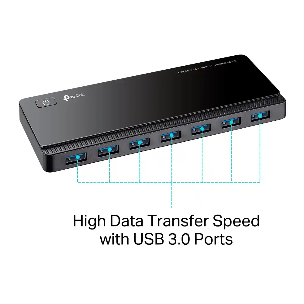 TP-Link USB HUB 7 port UH720 3.0 5V/2.4ATP-Link USB HUB 7 port UH720 3.0 5V/2.4A