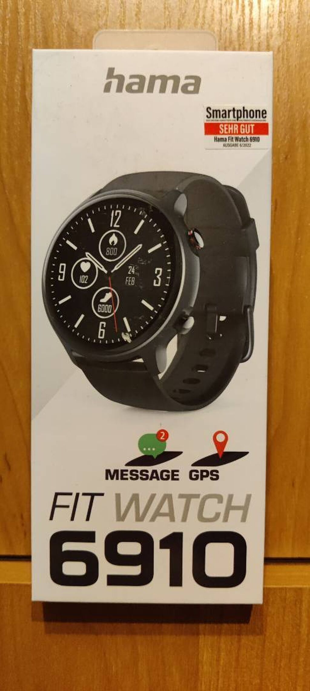 Hama Smart Watch 6910 Crni Novo Original Robu mozete licno preuzeti