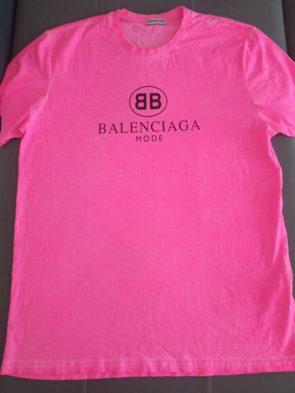 Men's T-shirt Balenciaga, bоја - Roze