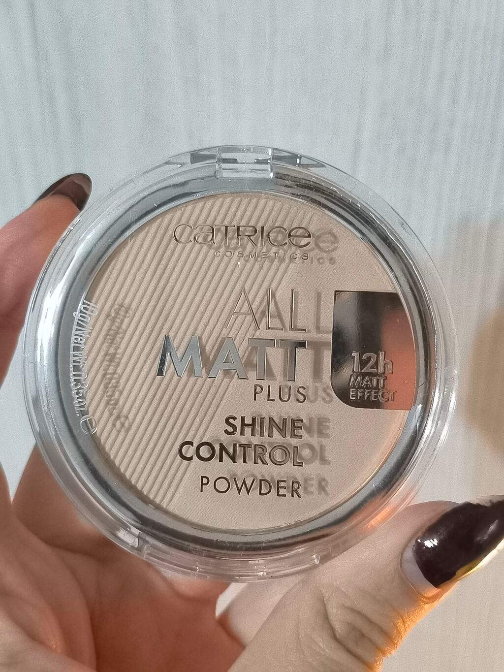 Catrice All Matt Plus Shine Control Powder – 12h matt efekt - Tip