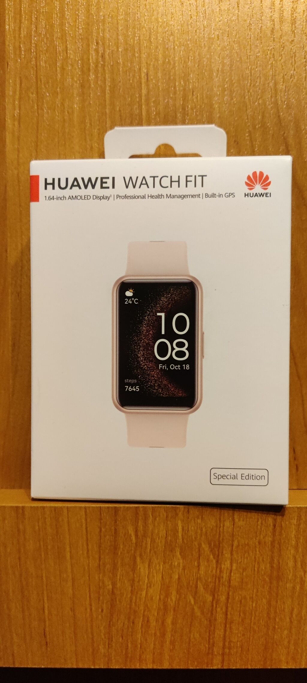 Huawei Fit Smart Watch Roze Novo Original Robu mozete licno preuzeti