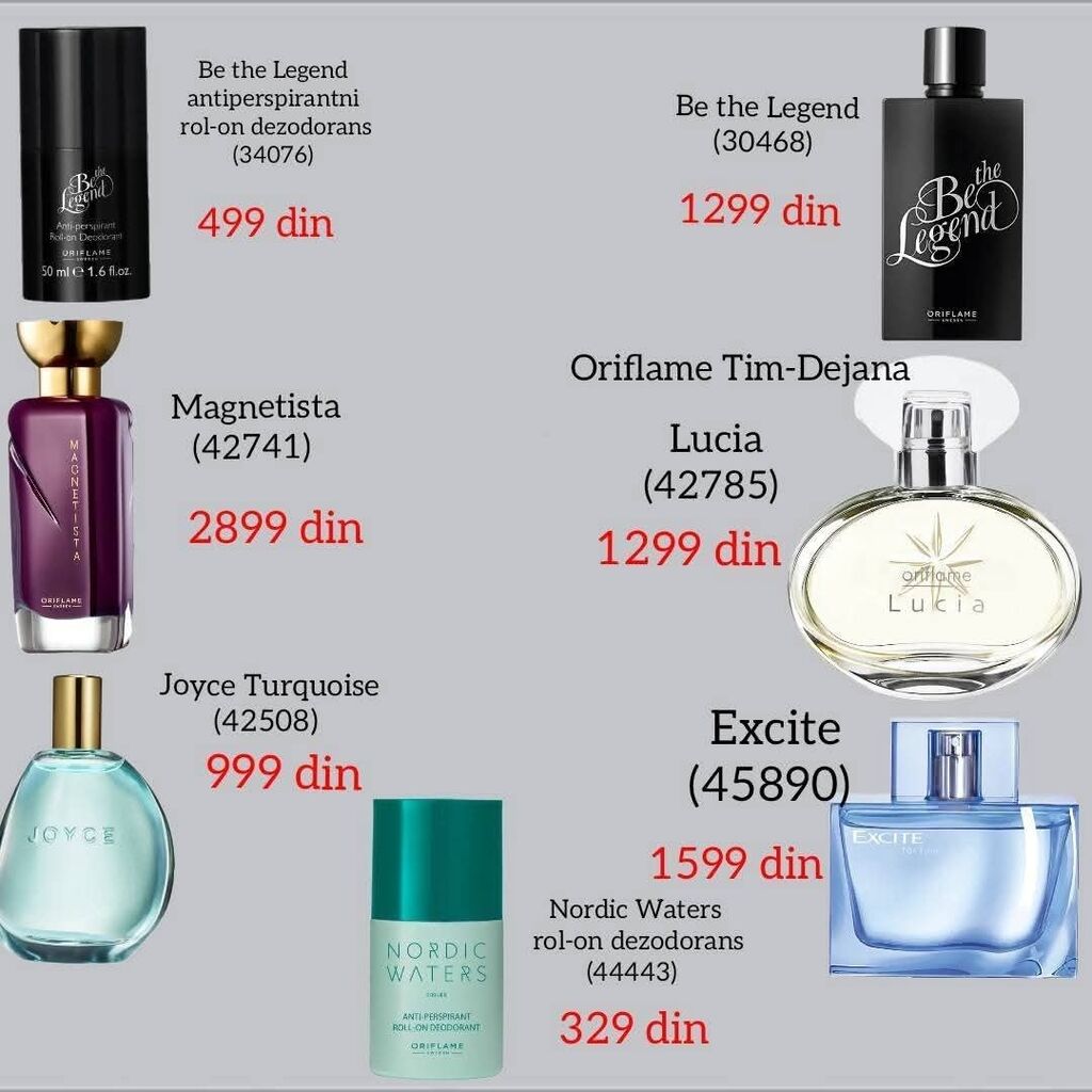 Unisex parfem, Oriflame, Original
