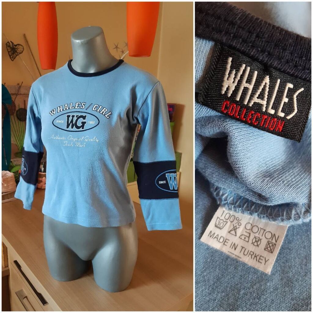 Whales Collection ženska majica “Whales Girl” (WG) - Boja