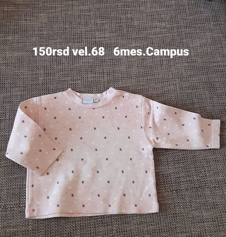 Campus Baby bluza za bebe - Model: duks/bluza dugih rukava - Boja