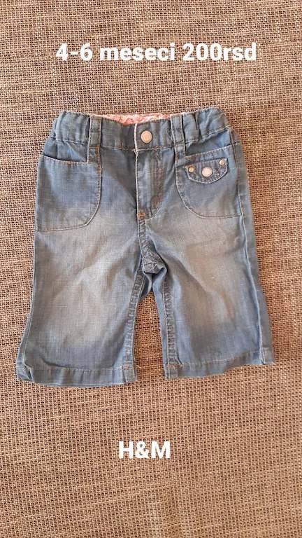 H&M bebi farmerice/lagane denim pantalone - Veličina: EUR 68 / US