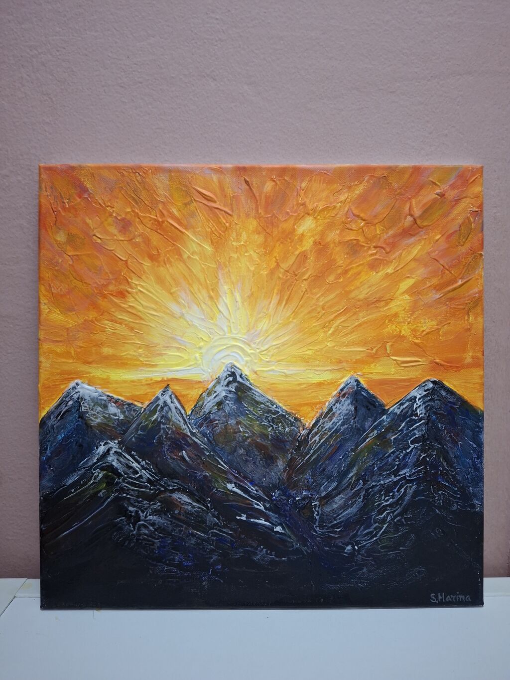 Slika, 40 x 40 cm, Novo