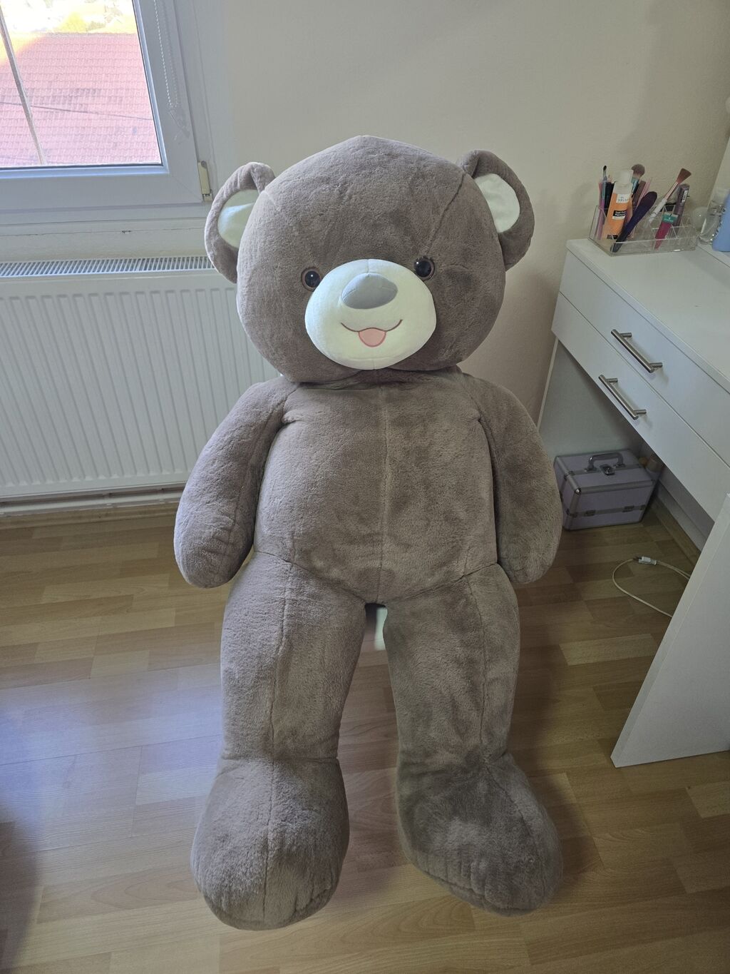 Veliki plišani meda – džinovski teddy bear - Boja: svetlosmeđa sa