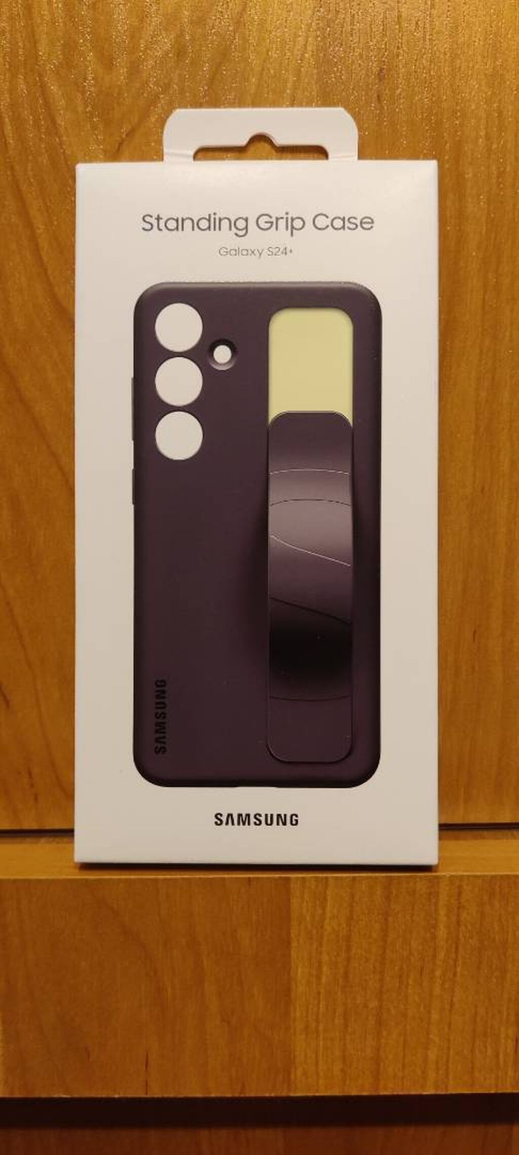 Futrola Standing Grip Case With Strap za Samsung S24+ Teget EF-GS926