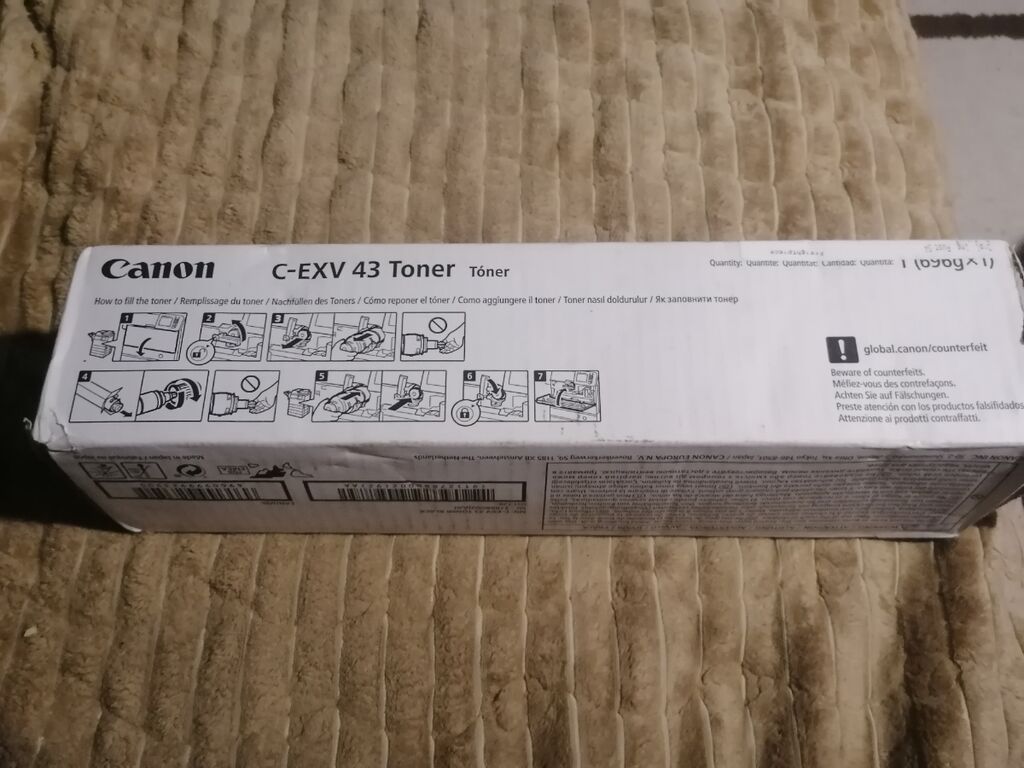 Canon C-EXV 43 Toner - Originalni Canon toner kaseta - Model: C-EXV