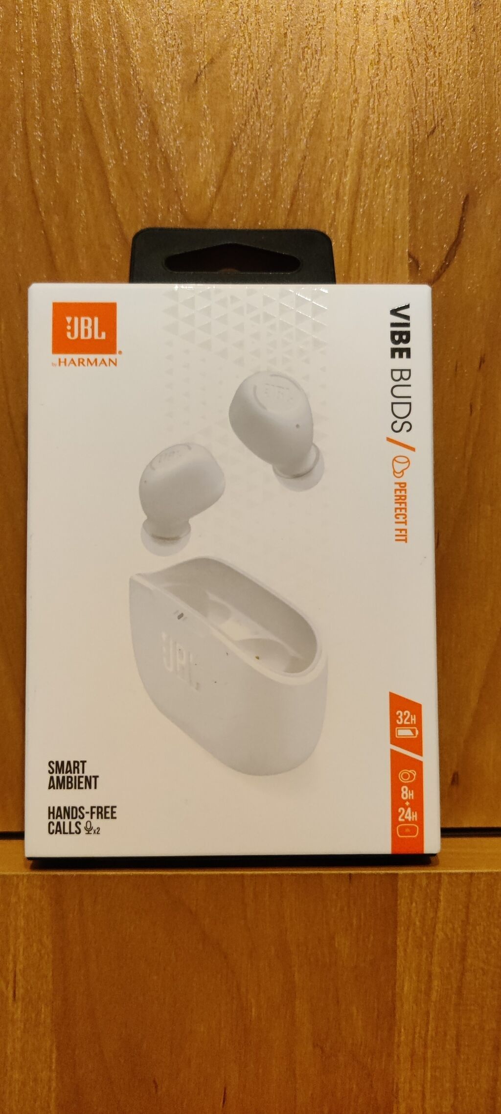 Bluetooth Slusalice JBL Vibe Buds Bele Original Novo Robu mozete