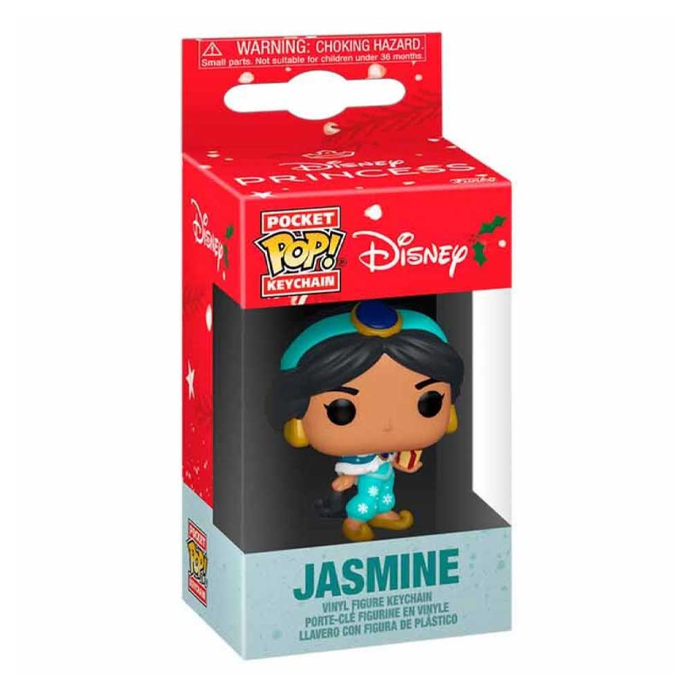 Funko POP! Keychain: Princess Holiday - Jasmine