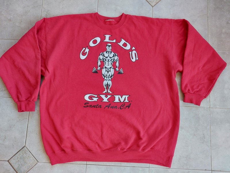 Golds GYM Odlican zimski muski duks 3XL