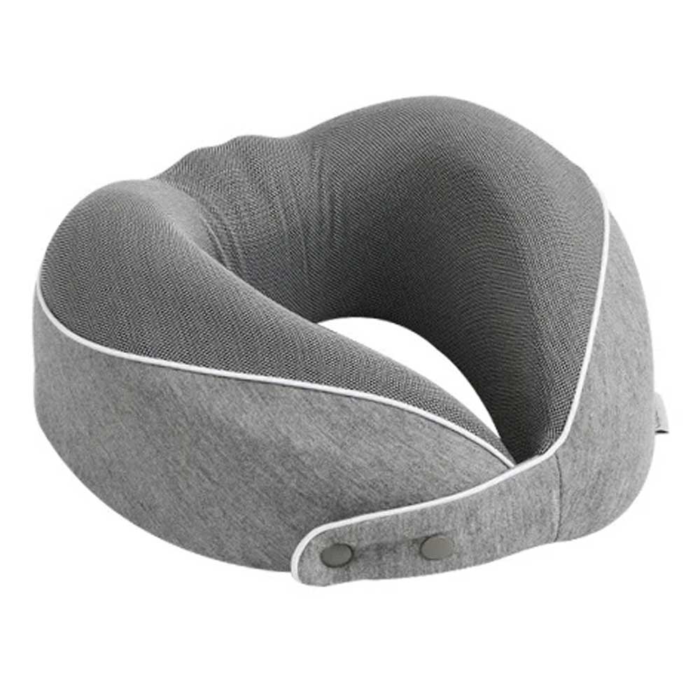Memory Foam Neck Pillow - Heavy Grey