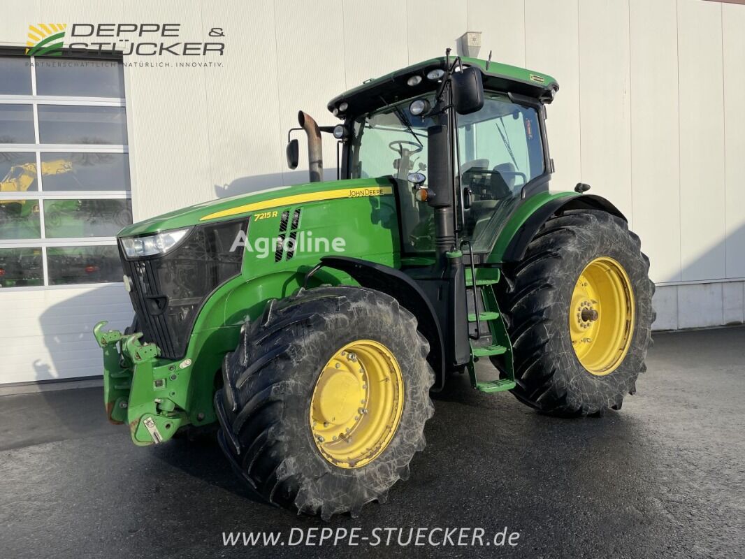 John Deere 7215R mit Zwillingsrädern traktor točkaš