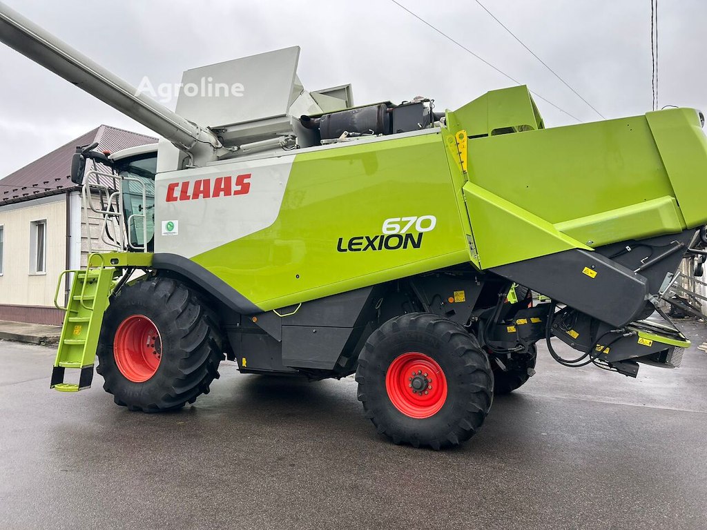 Claas Lexion 670 kombajn za žito
