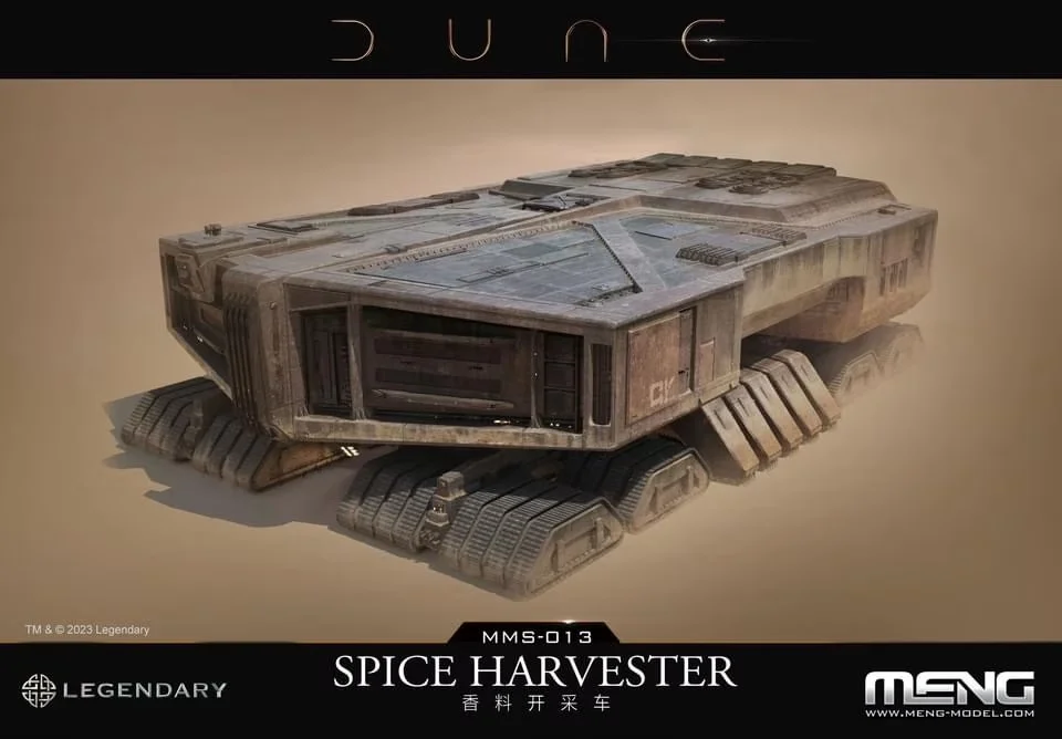 MENG Spice Harvester from Dune 1/1000