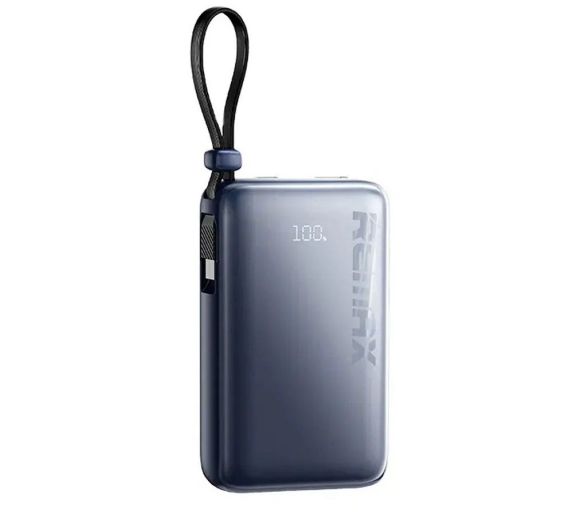 REMAX RPP-19 20W+22.5W TYPE-C Fast Charging Cabled Power Bank( mat sivo)