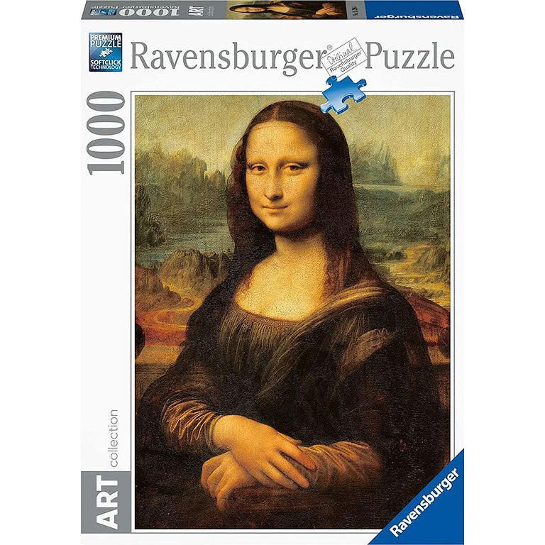 Ravensburger puzzle 1000pcs Leonardo da Vinci Mona Lisa RA15296