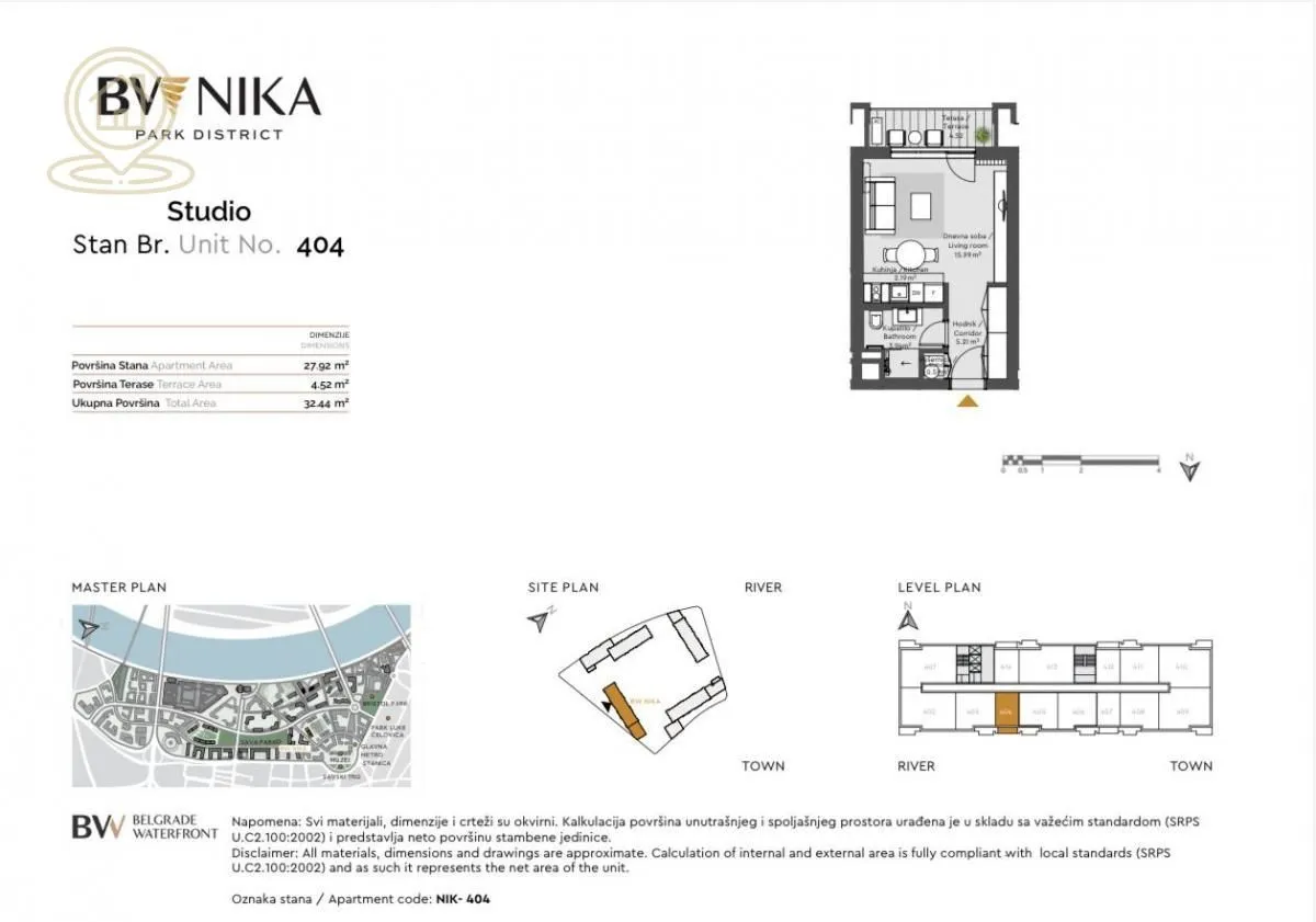Prodaja, garsonjera, 32m², Savski Venac, Beograd