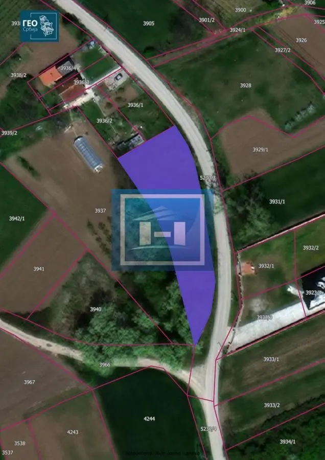 Prodaja, plac, 1400m², Staro Lanište, Jagodina