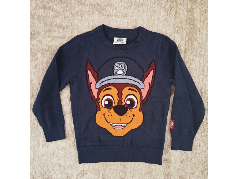C&A PAW PATROL Čejs džemper za dečaka vel. 5god