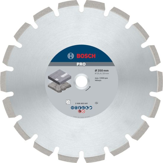 Bosch PRO Asphalt dijamantska rezna ploča 350x20/25.4 mm (2608603641)