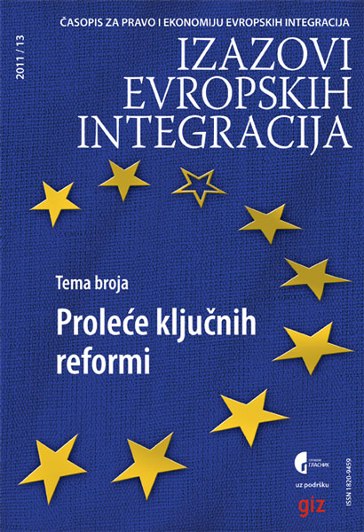 ИЗАЗОВИ ЕВРОПСКИХ ИНТЕГРАЦИЈА 13