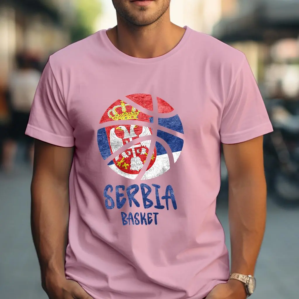 Camiseta Muška majica sa štampanim printom Cam 996, Roze