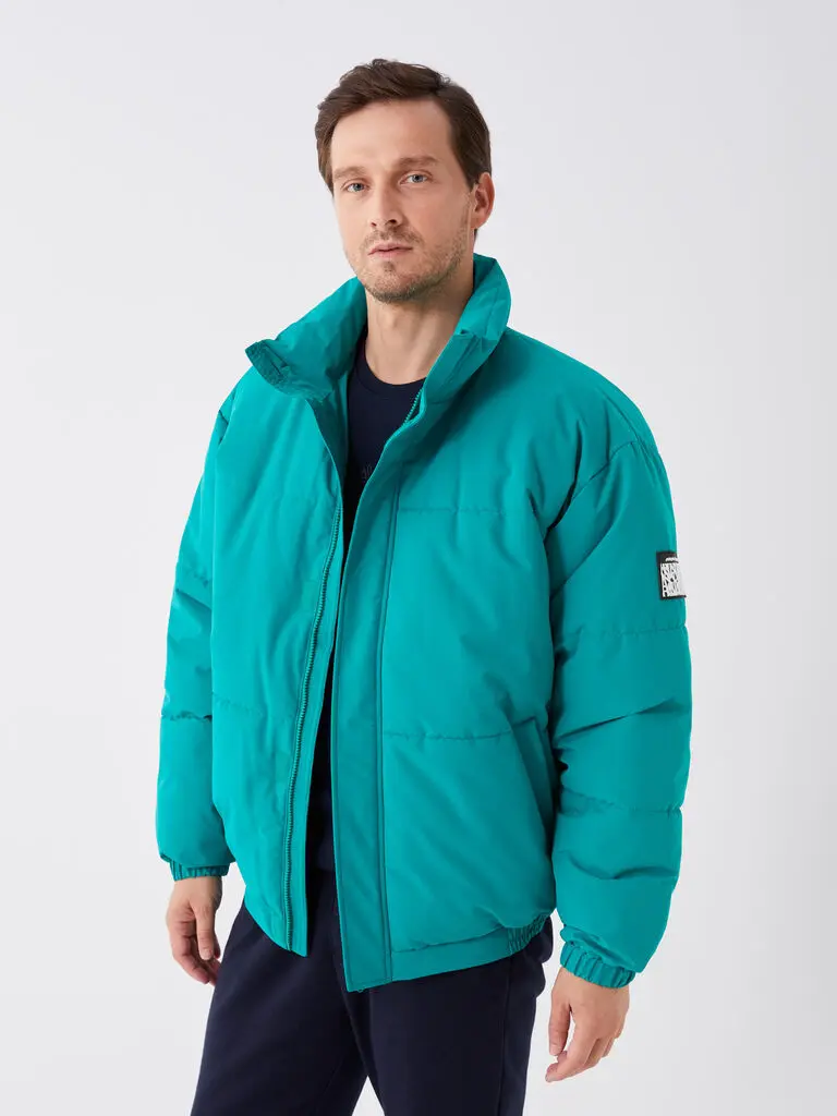 LC Waikiki Muška jakna W3DR28Z8-SQW, Zeleni