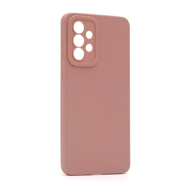 Maska za telefon Silikon Pro Camera za Samsung A525F/A526B/A528B Galaxy A52 4G/A52 5G/A52s 5G roze