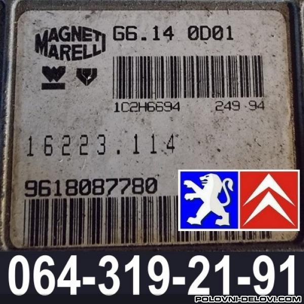 Peugeot 306 Marelli G6.14 0D01 Elektrika I Paljenje
