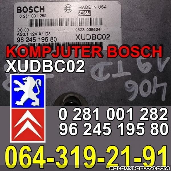 Peugeot 406 BOSCH 0 281 001 282 Elektrika I Paljenje