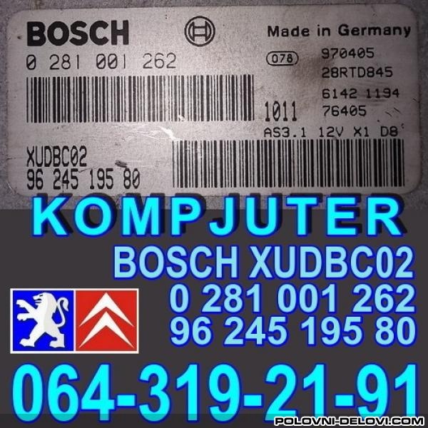 Peugeot 406 BOSCH 0 281 001 262 Elektrika I Paljenje