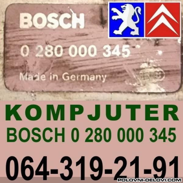 Peugeot 405 BOSCH 0 280 000 345 Elektrika I Paljenje
