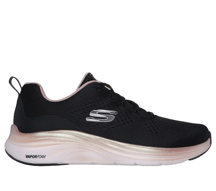 Skechers Ženske patike Vapor Foam-Midnight Glimmer, 150025-BKRG, Crno-roze