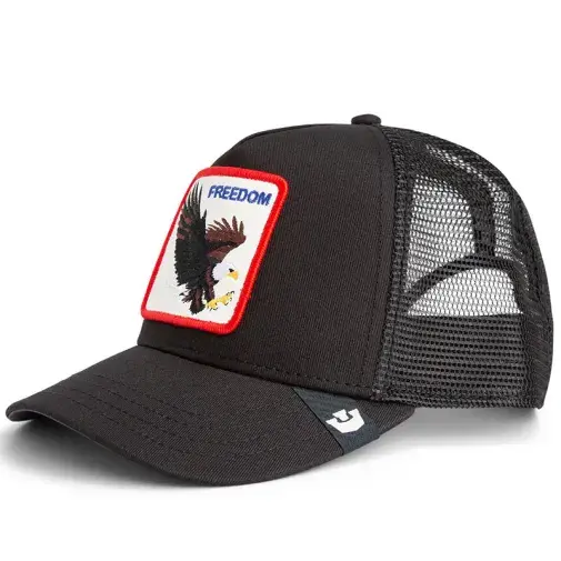 Freedom Kačket Eagle Trucker, Crni