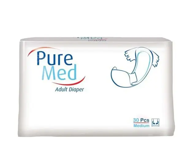 PURE MED pelene za odrasle M, 85-125cm 30 komada