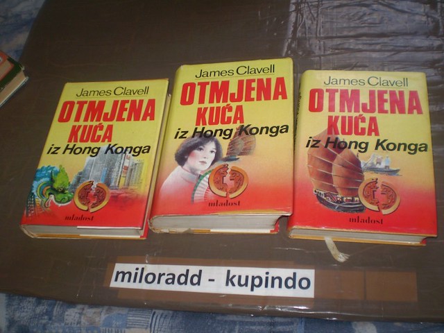 Otmjena kuća iz Hong Konga 1,2,3 James Clavell