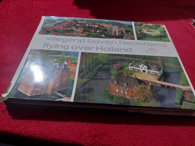 Vliegend boven Nederland flying over Holland