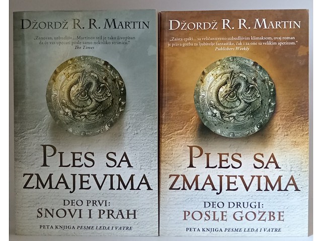PLES SA ZMAJEVIMA 1-2: Džordž R. R. Martin