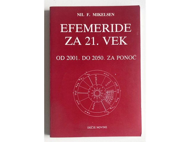 Nil Mikelsen - Efemeride za 21. vek
