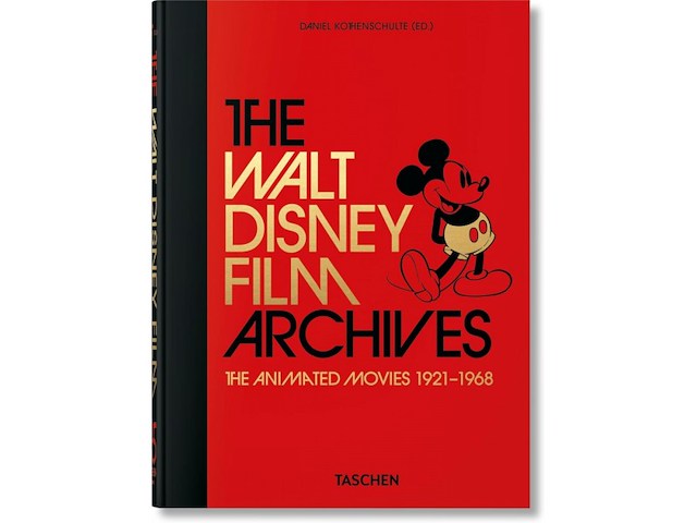 Walt Disney Film Archives 1921-1968. NOVO!!!