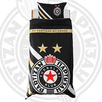 Posteljni set "Zlato" FK Partizan 2963