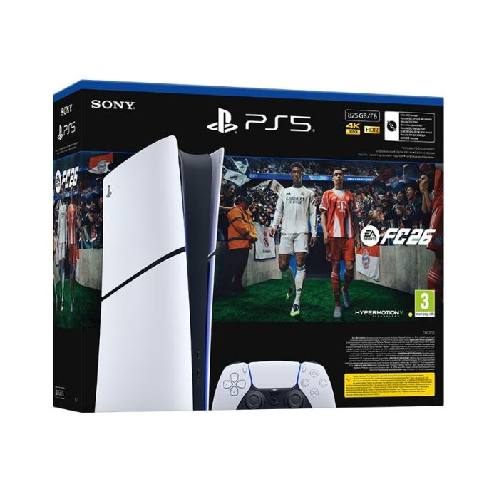 Konzola Sony PlayStation 5 Slim PS5 Digital Edition + EA SPORTS: FC 26