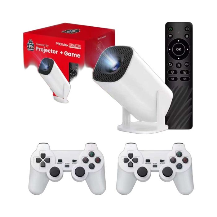 Ručna konzola Nikeda P30MAX Game Projector White