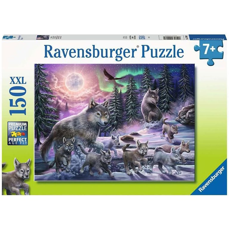 Ravensburger puzzle (slagalice) - 150XXL Severni vukovi RA12908